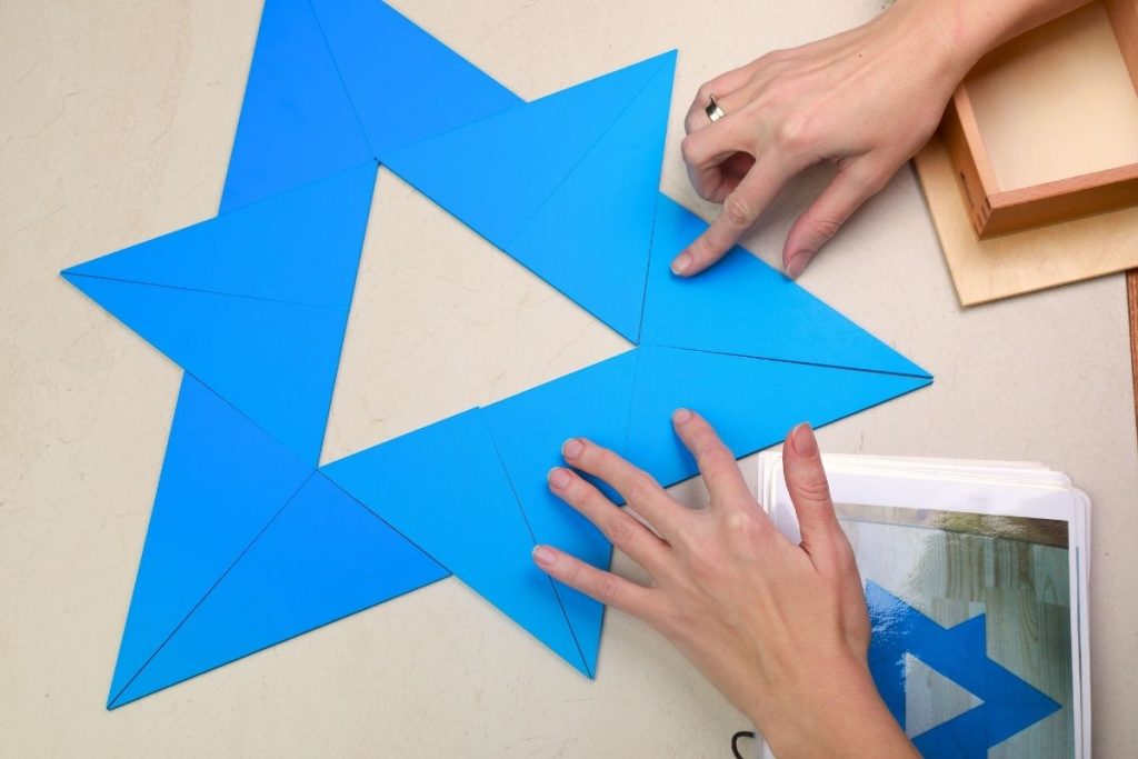 Montessori Constructive Triangles: Geometry's Game-Changer For Kids ...