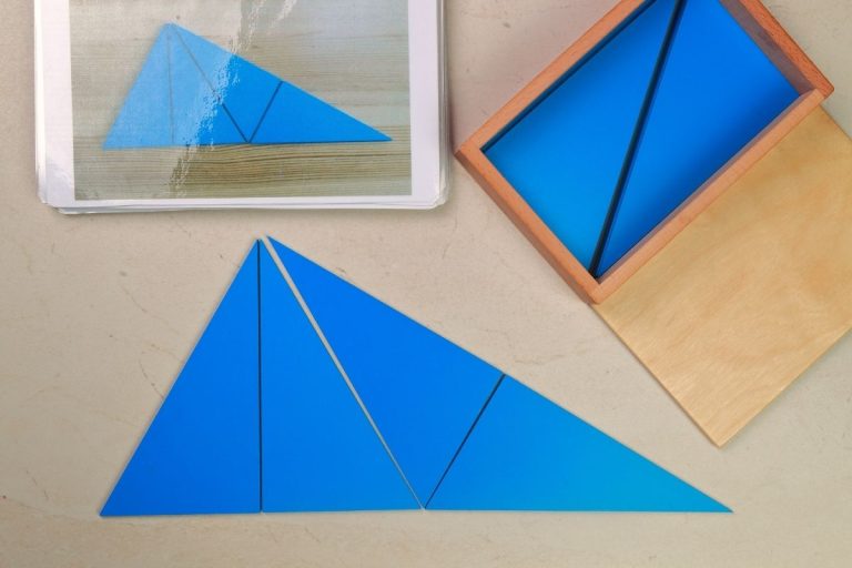 Montessori Constructive Triangles: Geometry's Game-Changer For Kids ...