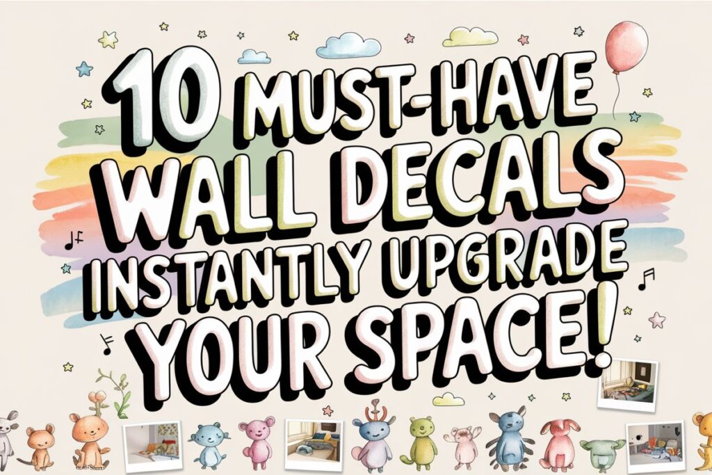 The 10 Most Enchanting Wall Decals For Dreamy Bedrooms — Montessori Theory
