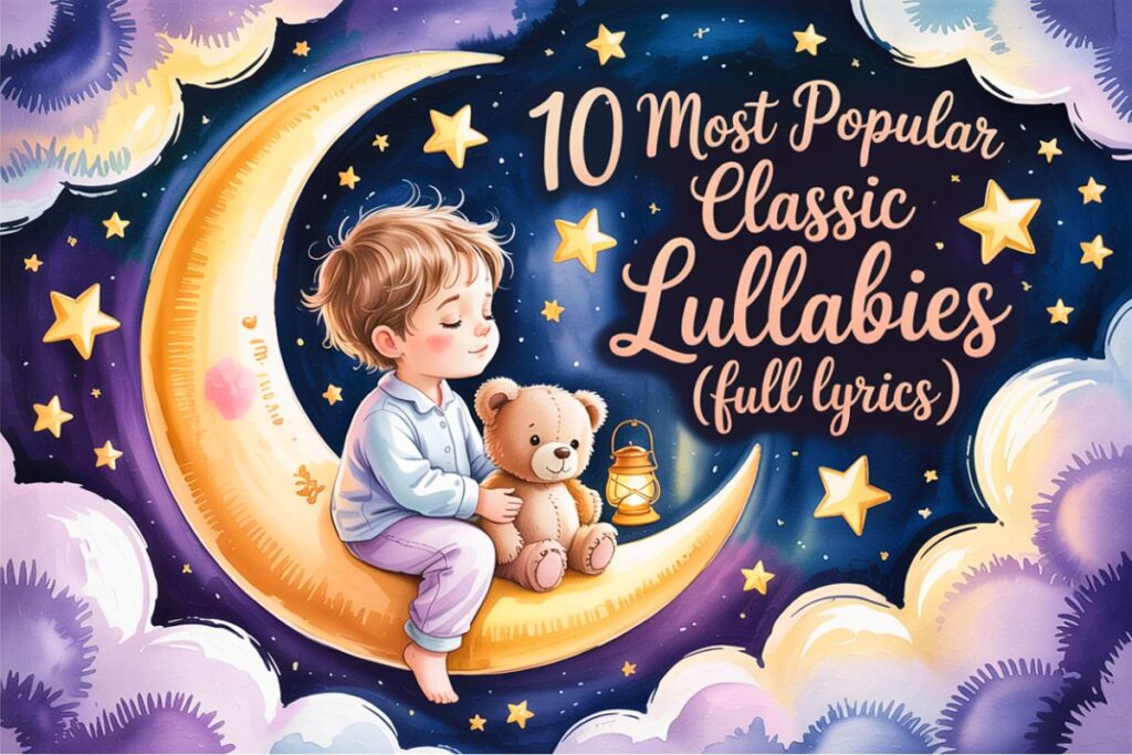 Top 10 Classic Lullabies Of All Time : Soothing Baby Sleep Songs ...